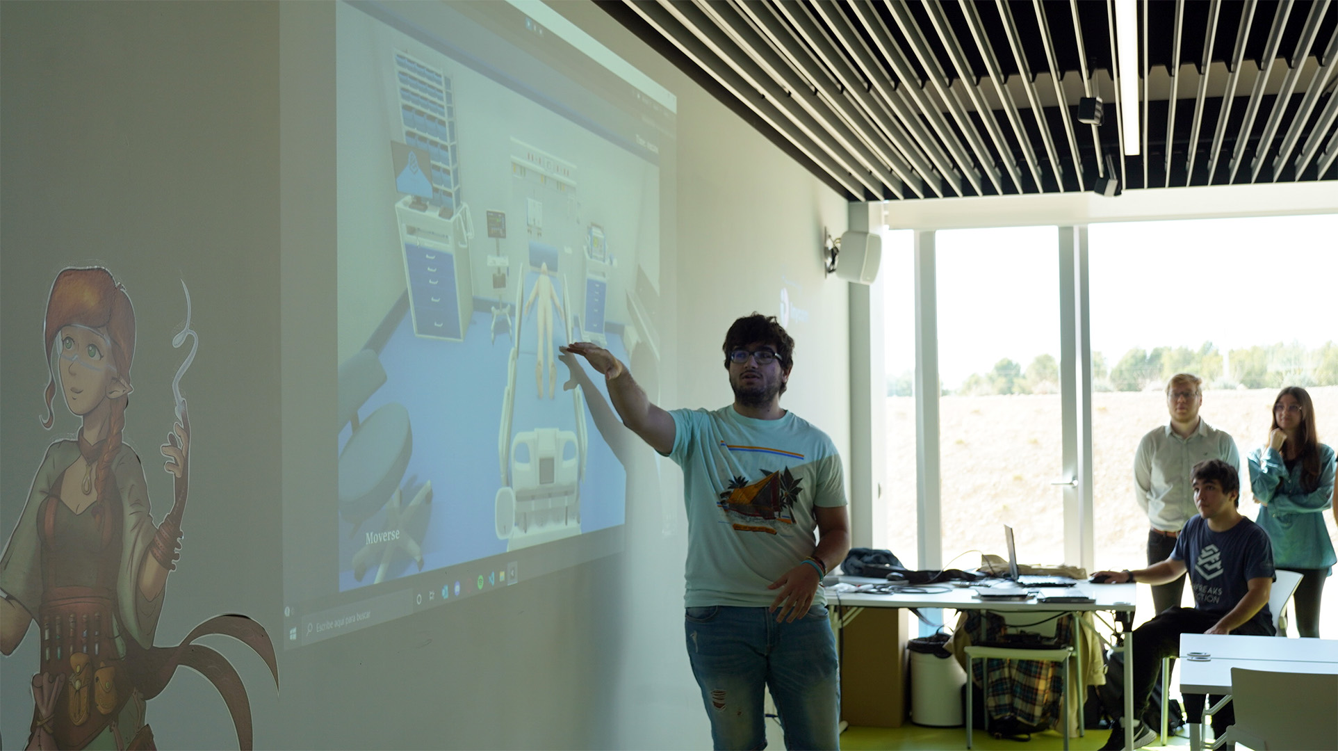 La Universidad San Jorge inaugura el nuevo Laboratorio Inycom que permitirá a los alumnos estar ...