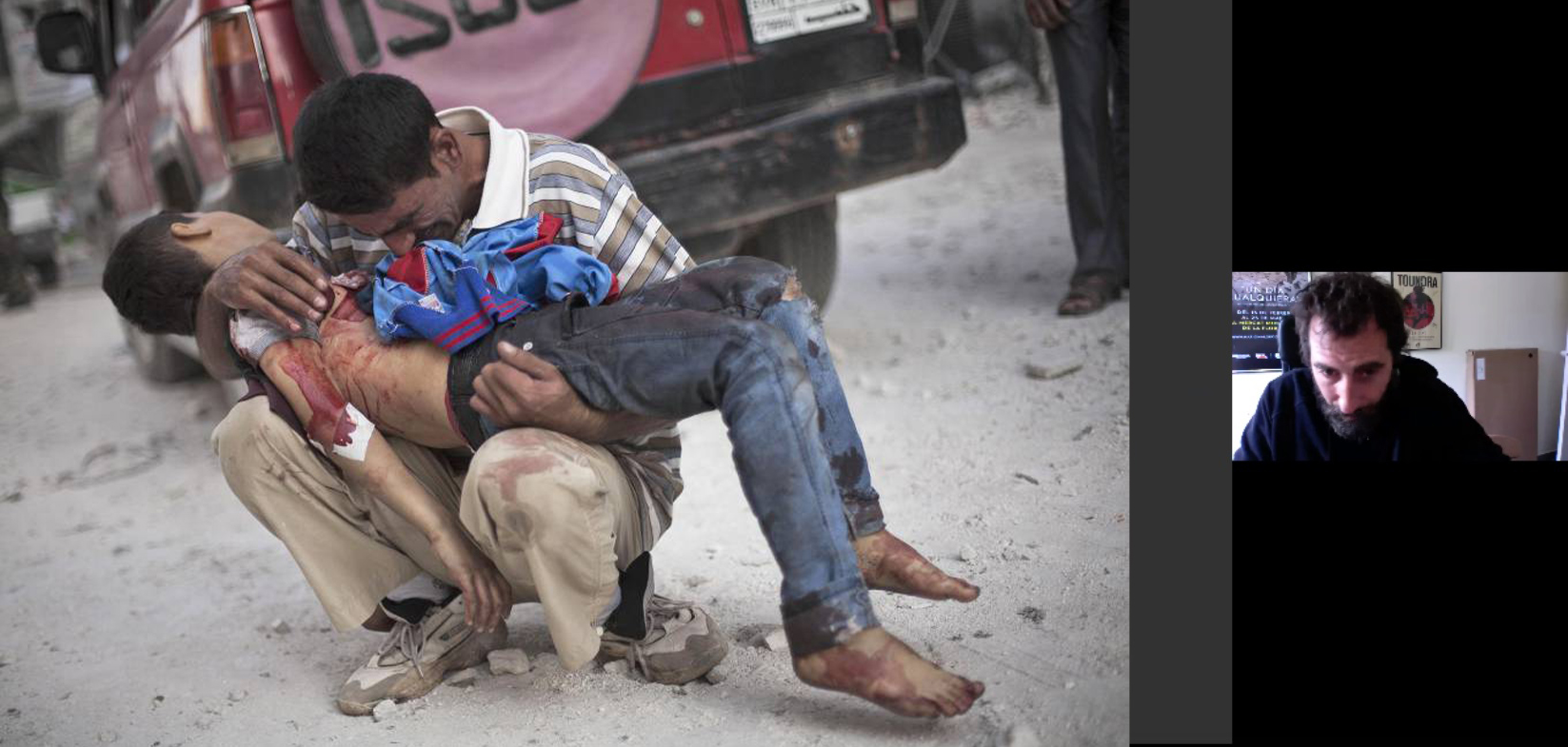 El fotoperiodista de conflictos Manu Brabo comparte su manera de ...