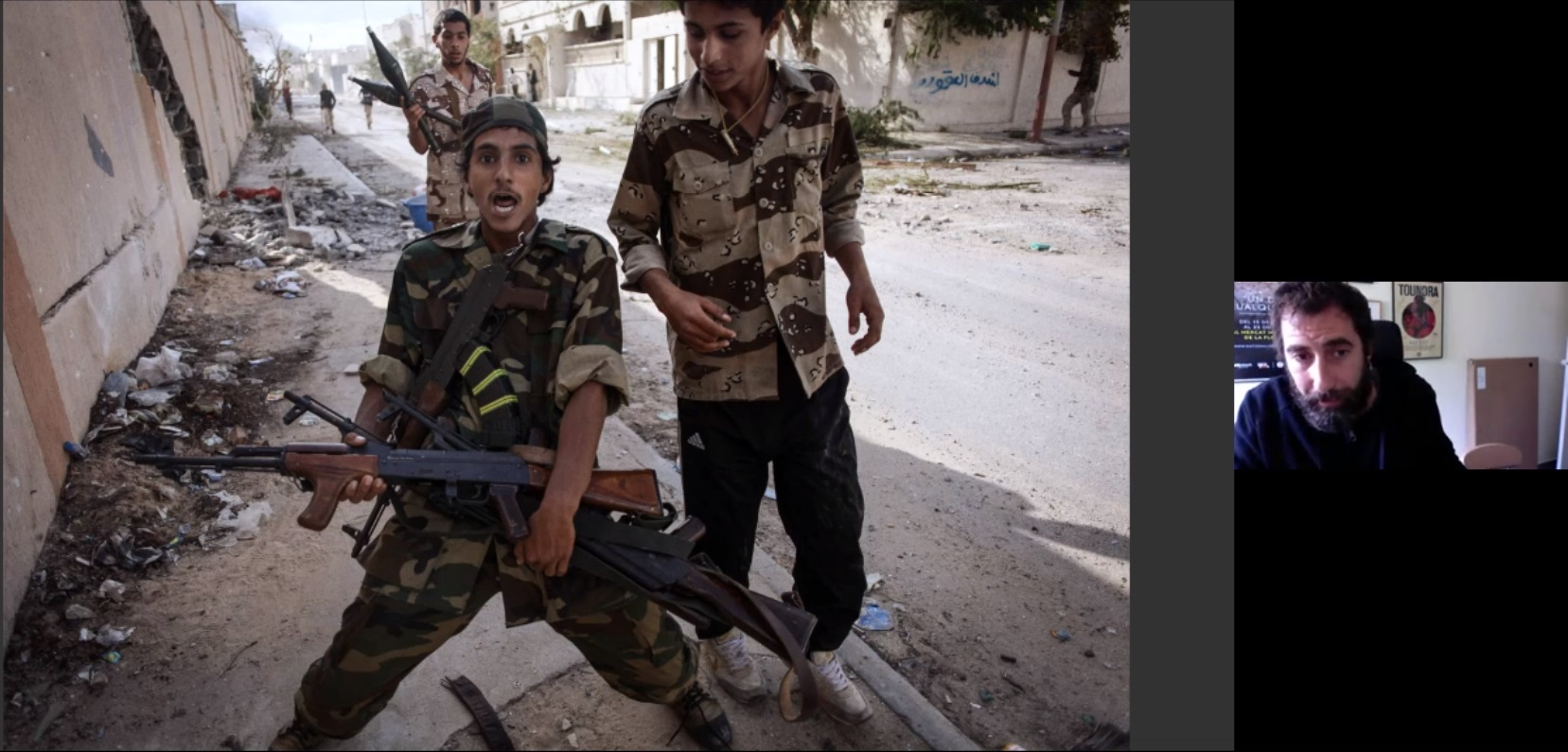 El fotoperiodista de conflictos Manu Brabo comparte su manera de ...